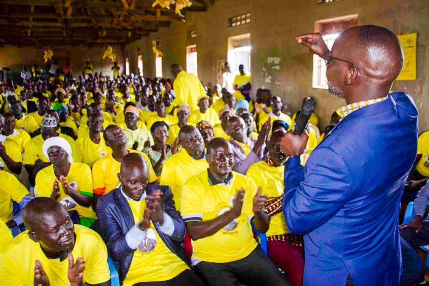 NRM Leaders in Ajuri Endorse Government Chief Whip Denis Hamson Obua as ...