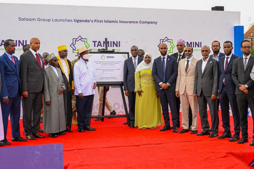 President Museveni Launches Tamini General Insurance, Hails Interest ...